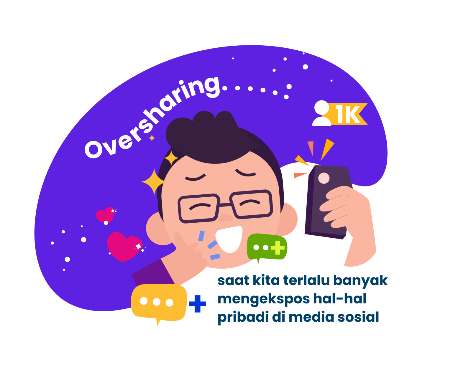 Eksis di Sosial Media? Jangan Sampai Oversharing – Gemilang Sehat